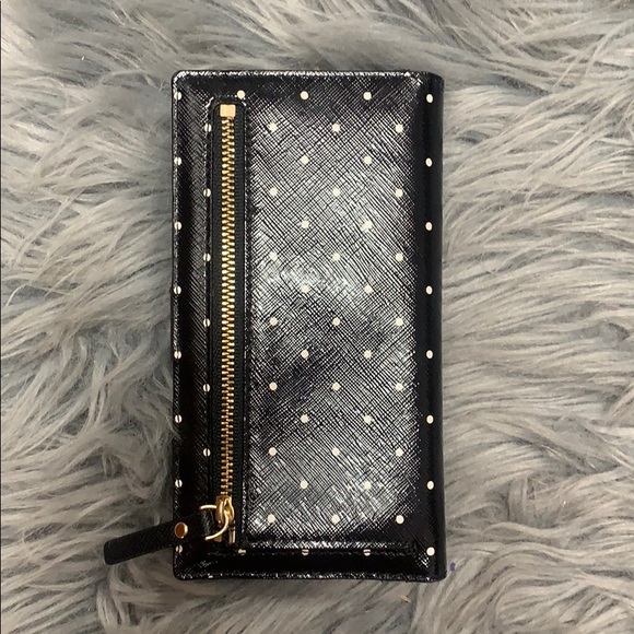 kate spade | Bags | Kate Spade Snap Polka Dot Wallet | Poshmark